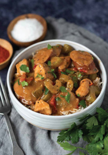 Chicken and Smoked Sausage Gumbo - Our Newlywed Kitchen
